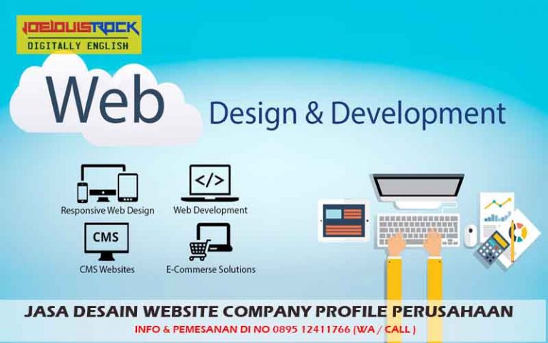Jasa Desain Website Company Profile Perusahaan - JOELOUISROCK.COM
